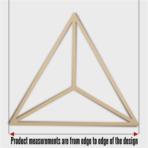 Tetrahedron Shape Isometric Form 2d Tetrahedron Geometric Shape