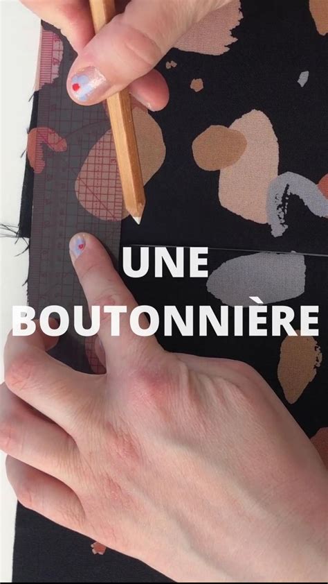 Coudre Une Boutonniere Facile Tutoriel Couture Facile Projets De Couture D Butants Tuto