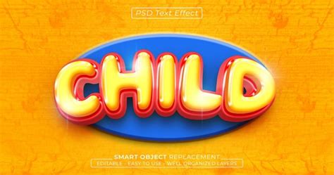 Premium Vector Sweety Custom Text 3d Style Editable Text Effect