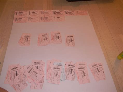 DIY Que faire de ses vieux tickets de cinéma Ma vie de Cha