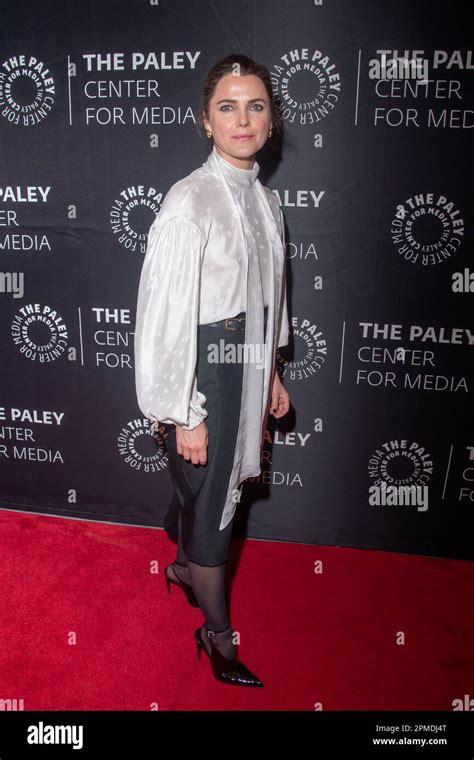 New York New York April 12 Keri Russell Attends The Americans Fx