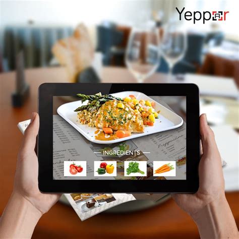 Augmented Reality For Restaurants Yeppar Virtual Reality Augmented