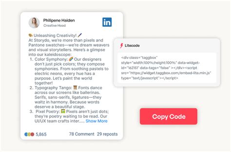 Create A LinkedIn Widget On Website With Official APIs