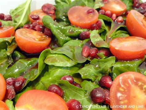 Recipe For Pomegranate Dressing Lavender And Lime