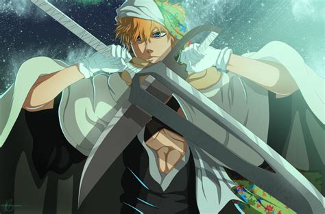 Bleach Ichigo Bankai Ichigo Manga Bleach Manga Anime Neko All Anime