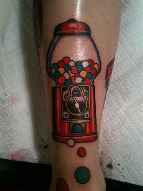 Gumball Tattoo Tattoos Cute Tattoos Candy Tattoo