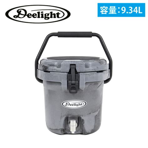 【楽天市場】【まとめ買いクーポン配布中】deelight ディーライト Ice Bucket アイスバケツ 25ガロン ステンレス蛇口