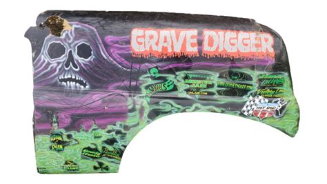 Monster Jams Grave Digger Monster Truck Side Panel M61 Kissimmee 2021