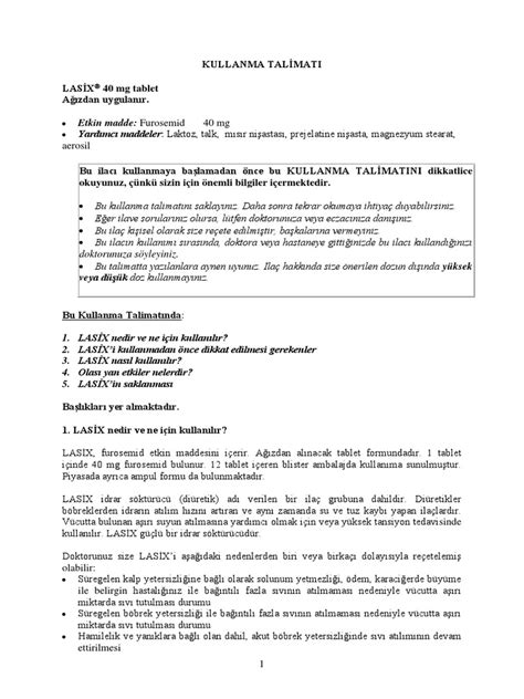 Lasix 40 Mg Kt Pdf