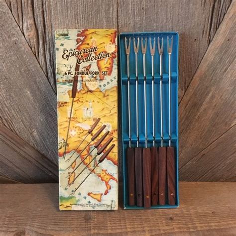 Fondue Forks Etsy