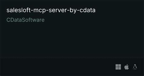 salesloft mcp server by cdata glama