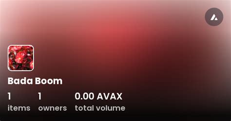 Bada Boom Collection Opensea