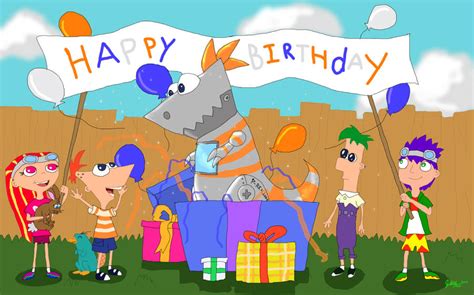 Happy Birthday Phineas By Teepy Teep On Deviantart