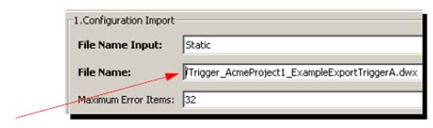 Configuration Import