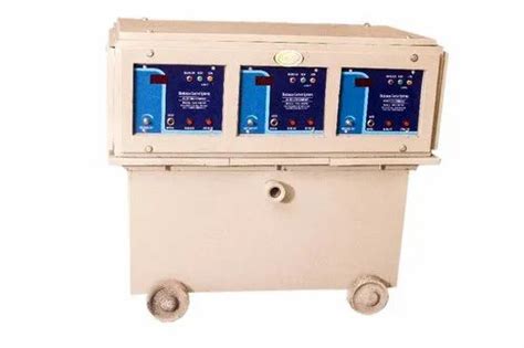 25 Kva Three Phase Oil Cooled Servo Stabilizer Supplier 300 470 V