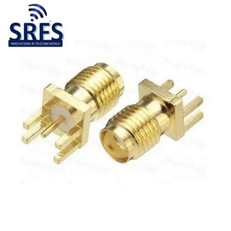 Rf Connector Sma Female Pcb Mount 18 Ghz At ₹ 500 Piece In New Delhi