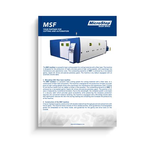 Msf Brochure Microstep