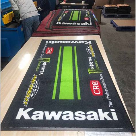 Motorcycle Garage Mats Oxford Motorcycle Race Team Garage Mat The