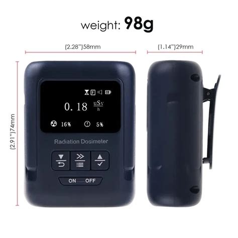 Radiation Dosimeter For Beta Gamma X Ray Detection Discount Instruments