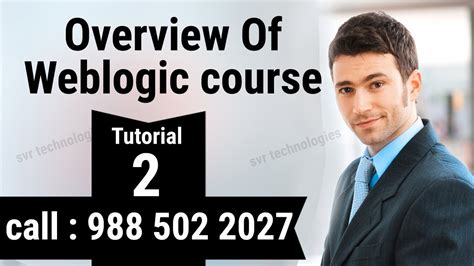 Weblogic Course Online Weblogic Server Administration Weblogic Online Classes Youtube