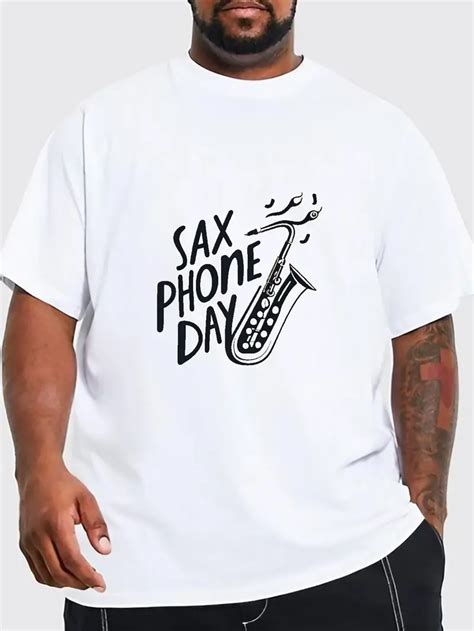 Plus Size Sax Day T Summer Temu Australia