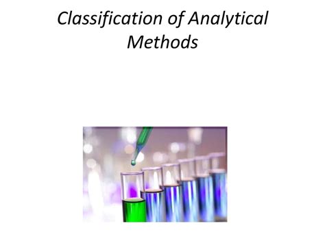 Analytical Methods