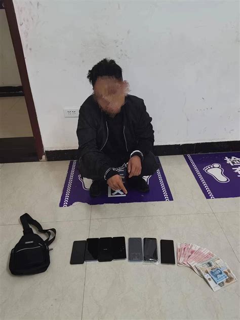 男子暴力撬锁偷手机 咸丰公安31小时破案监控代女士嫌疑人