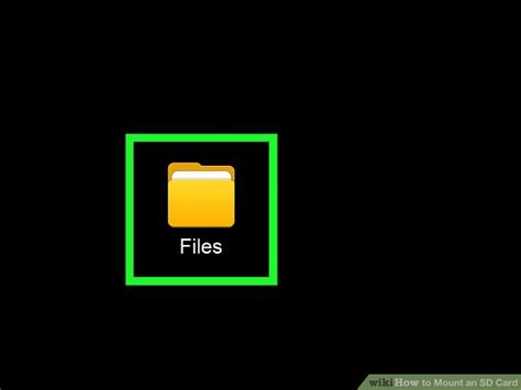 Ways To Mount An SD Card WikiHow
