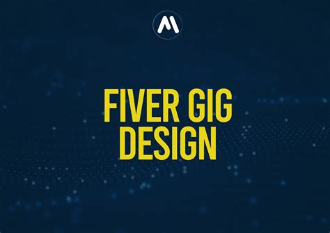 Fiverr Gig Design Behance