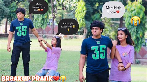 @AnuSahilVlog Breakup Prank On My Girlfriend 💔😭//Prank Gone Wrong //SahilPrank//Emotional ...