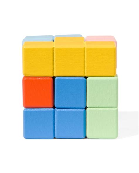 Cube Puzzle En Bois Hema