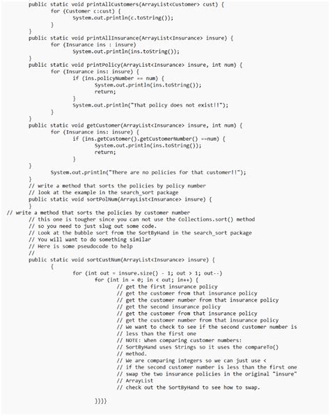 Solved Java Please Help 1 Finish The Healthinsurance