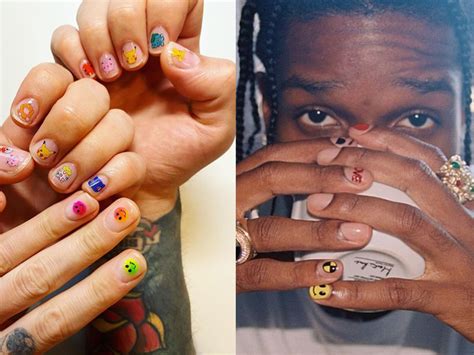 Uñas Pintadas Para Hombres 4 Tendencias En Colores Y Diseños Blog De