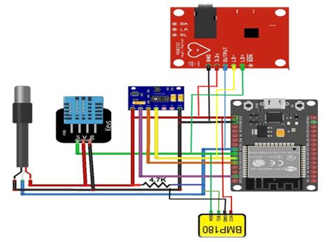 iot patient health monitoring project circuit diagram iot pa