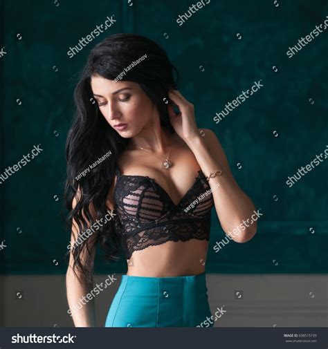 Sensual Romantic Portrait Beautiful Girl Bra Stock Photo Shutterstock