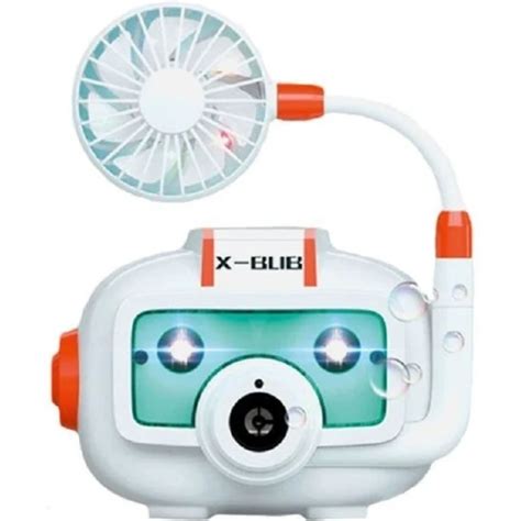 خرید و قیمت اسباب بازی دستگاه دوربین حباب ساز موزیکال همراه با پنکه مناسب رده سنی 3 سال به بالا