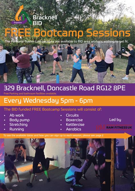 FREE Bootcamp Sessions Bracknell BID