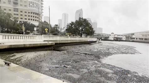 Watch Images Show Waters In Florida Receding As Hurricane Ian