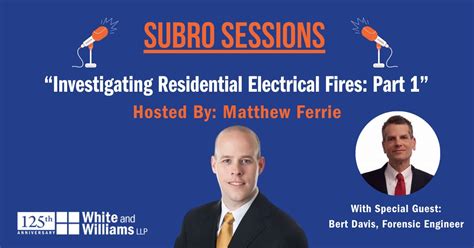 Matthew Ferrie On Linkedin Investigating Residential Electrical Fires Part 1 The Subrogation…