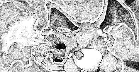 Base Set Charizard Art Black And White Imgur