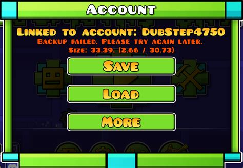 saving and loading data isn t working r geometrydash