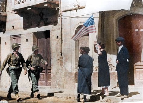 Stunning Colourised Images Bring To Life The Bravery Of British Troops