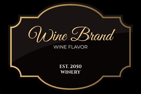 Blank Wine Label Template Download Blank Wine Label Png Wine Label