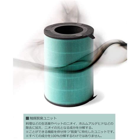 Balmuda（バルミューダ） 360°酵素フィルター Ejt S200 空気清浄機フィルターejt S200 Airengine Jetclean用 交換フィルター Ejts200 互換品