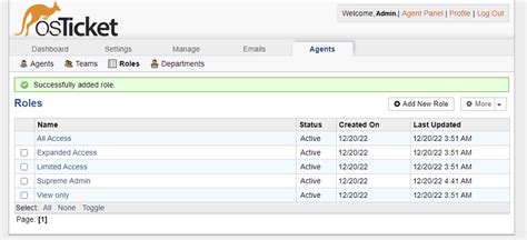 Github Flow Ting Osticket Post Installation Configuration