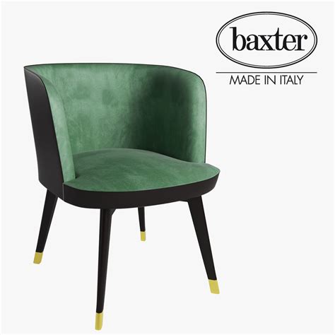 Baxter Colette Little Armchair 3d Model 40 Max Obj Fbx Free3d