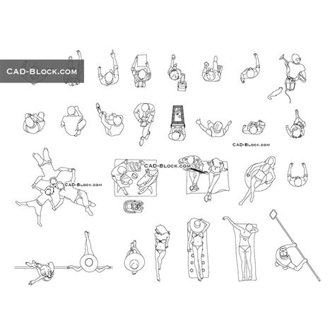 People View Top Pack 2 Cad Blocks Autocad Dwg
