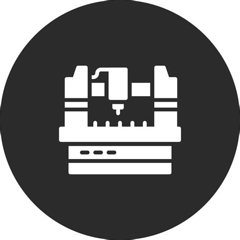 Cnc Machine Vector Icon 37282846 Vector Art At Vecteezy