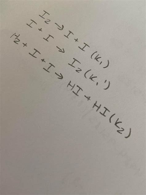 Solved Apply Steady State Approximation To Find Rate Law For
