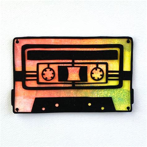 Papercut Bayek ‘cassette Color Variations Using Pieces